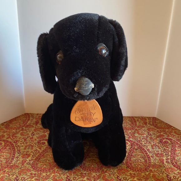 Dakin | Toys | 987 Elegante By Dakin Black 11 Inch Stuffed Dog With Tan ...